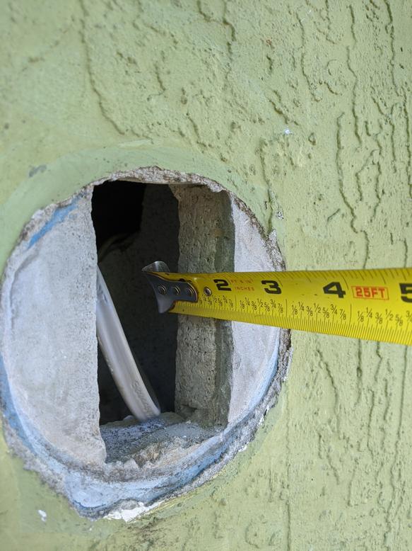 Is it possible to put in a conduit between two boxes embedded in ...