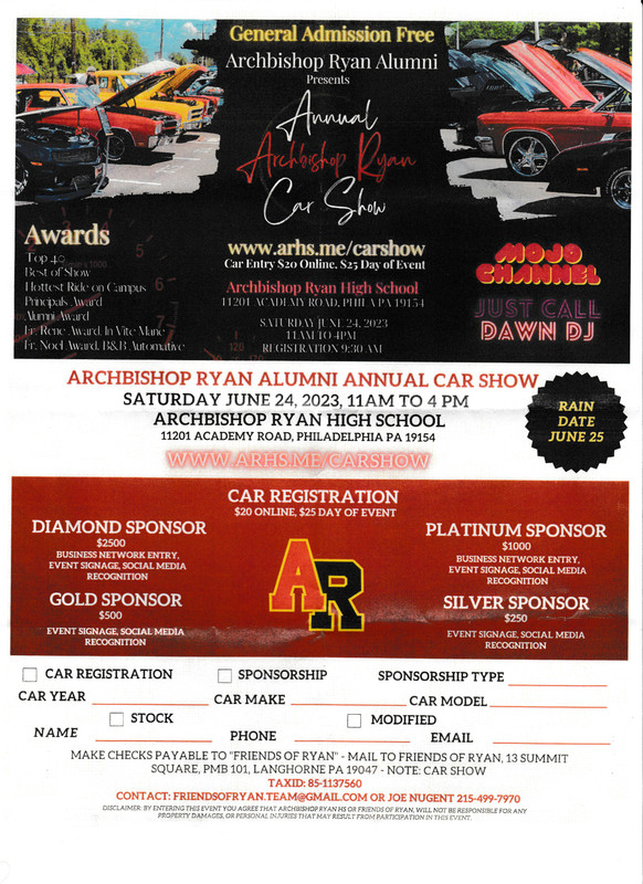 Arch Ryan Car Show — Postimages