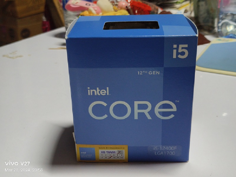 Intel Core i5-12400F H0 ครบกล่อง ประกันยาว ๆ ถึง 09/2025 = 3,399.- รวม ...