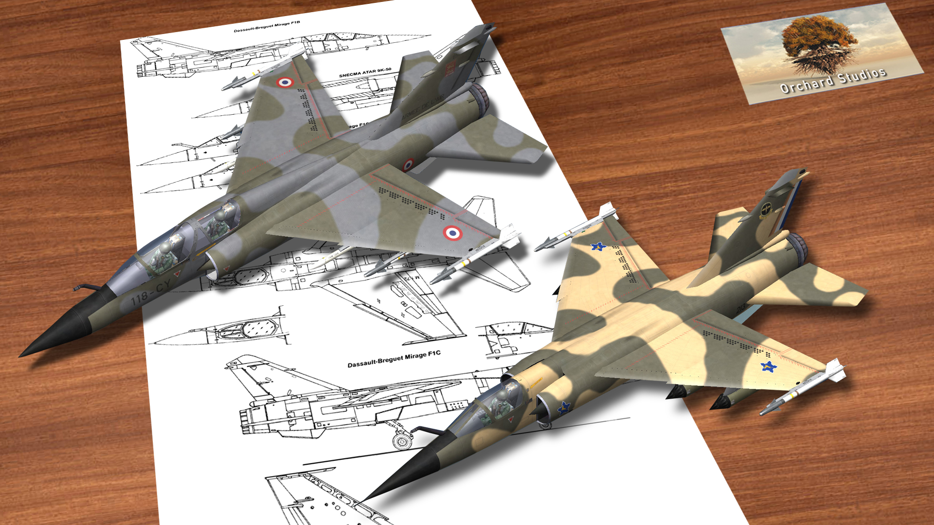 Mirage F1 C & D Desktop — Postimages