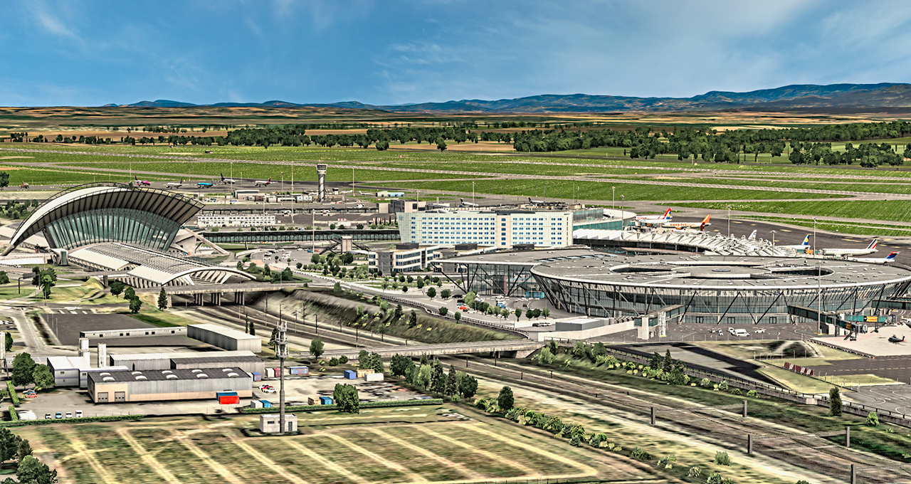 Lyon (LFLL) airport - Community Screenshots - Orbx Community and ...