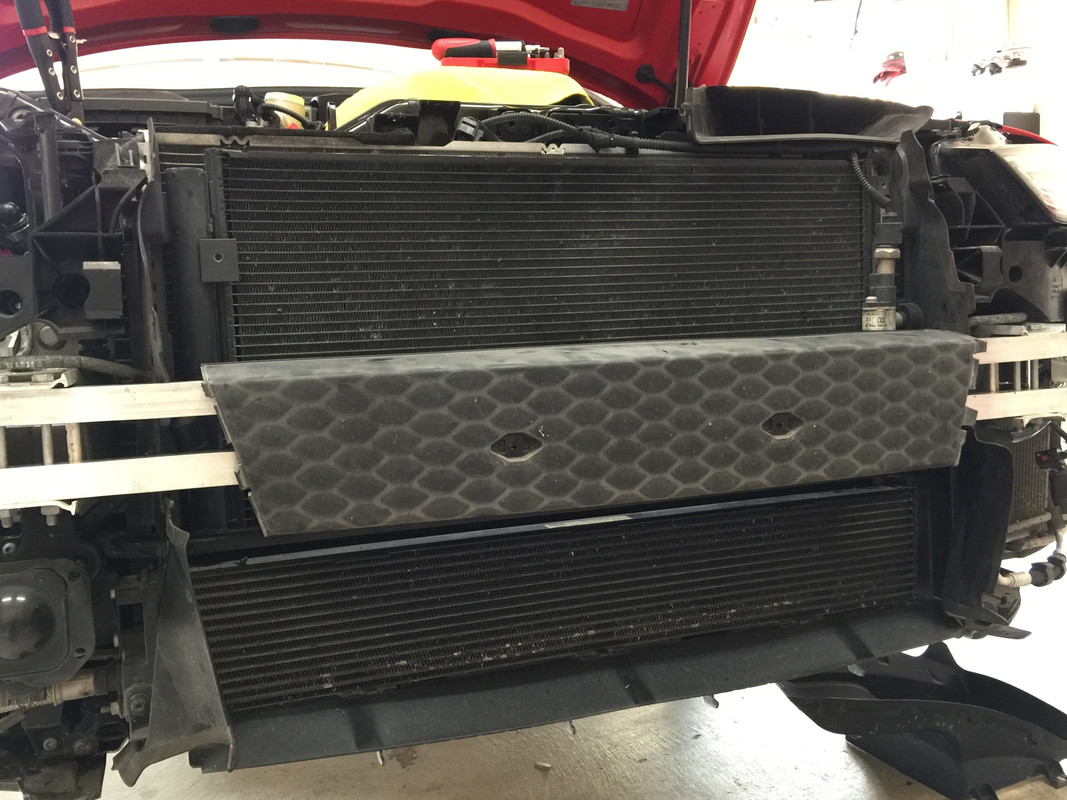 World's only RS5 transmission cooler and high flow crash bar for the A4 ...