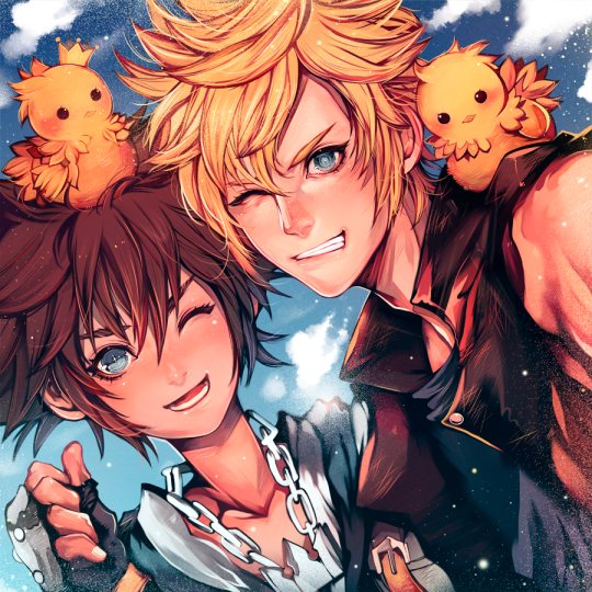 Cloud--x--Sora | DeviantArt