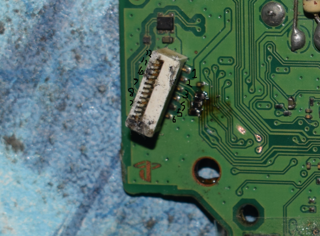 Dualshock 4 (JDM 040) USB pinouts : r/PS4Mods