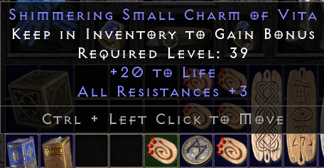 Shimmering Small Charm Of Vita - Topic - d2jsp