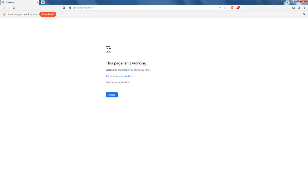 ERR_TOO_MANY_REDIRECTS · Issue #28065 · brave/brave-browser · GitHub