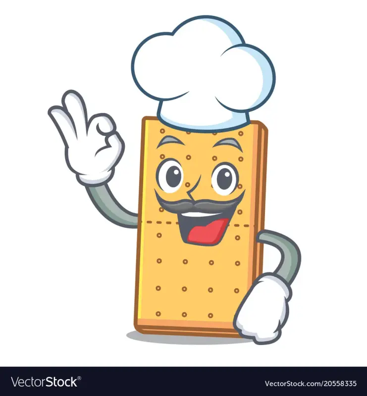 chef graham cookies character cartoon vector 20558335 — Postimages
