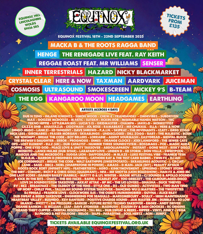 Equinox Festival reveals full lineup | Skiddle
