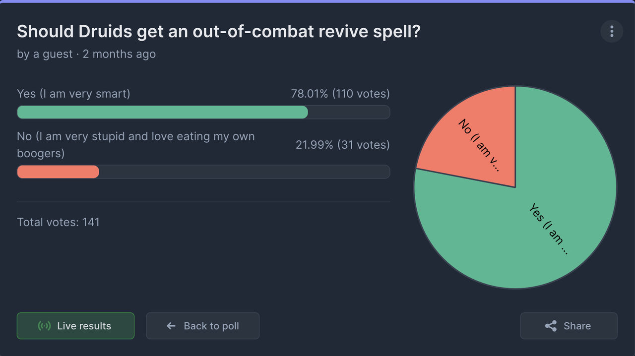 Give Druids a Revive Spell - Turtle WoW