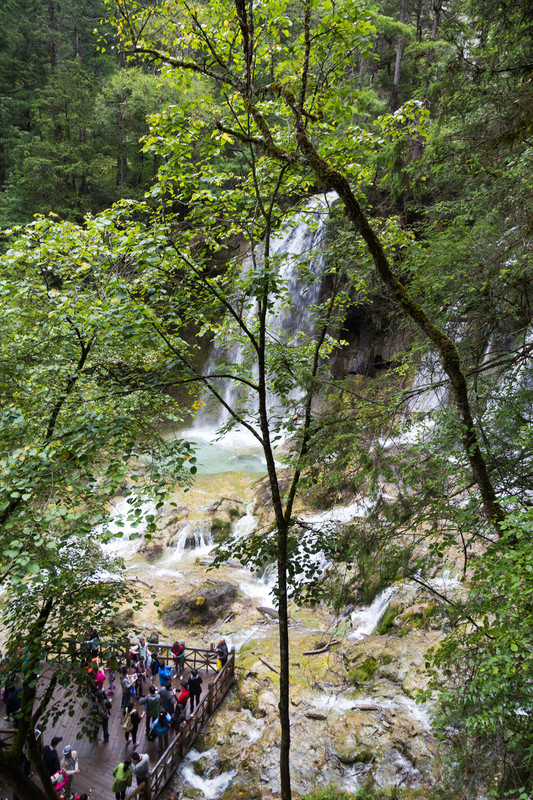 IMG 3640 Jiuzhaigou National Park Panda lake waterfall — Postimages