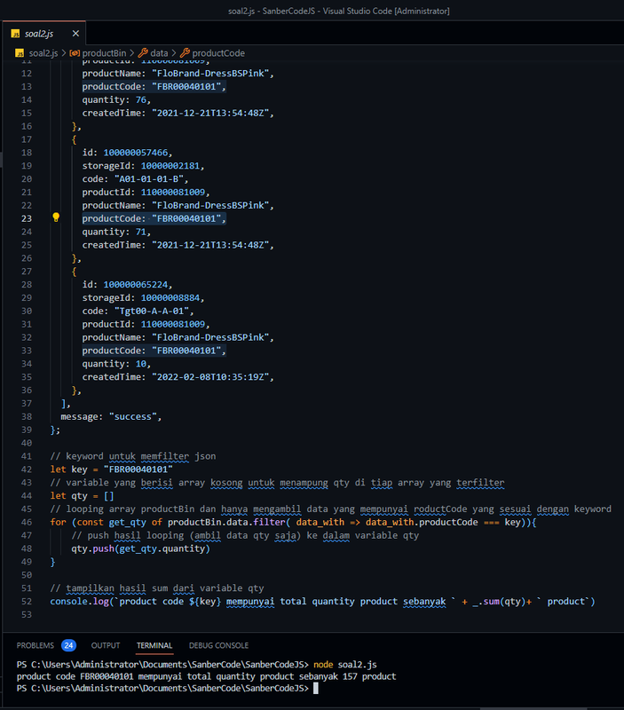 Github Ahmadrymerasanbercodejs Javascript Task For Sanbercode Qa Bootcamp
