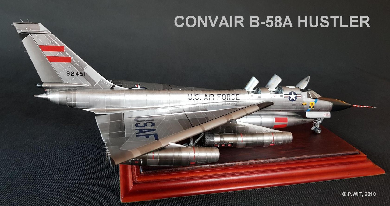 1/72 Italeri Convair B-58A Hustler - Ready for Inspection - Aircraft ...