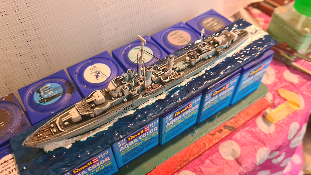 Another Trumpeter 1/700 HMS Eskimo - Ready for Inspection - Maritime ...