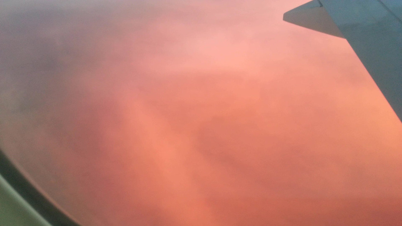 Sunset Glow From Plane 2014 2 — Postimages