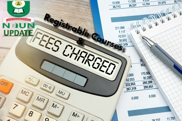 NOUN Registrable Courses & Fee Checker