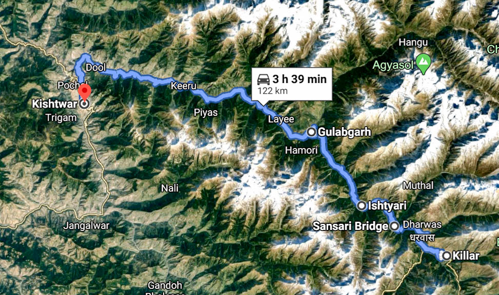 Joy of driving on Killar-Kishtwar Road, The CliffHanger….!!! | Joy Club