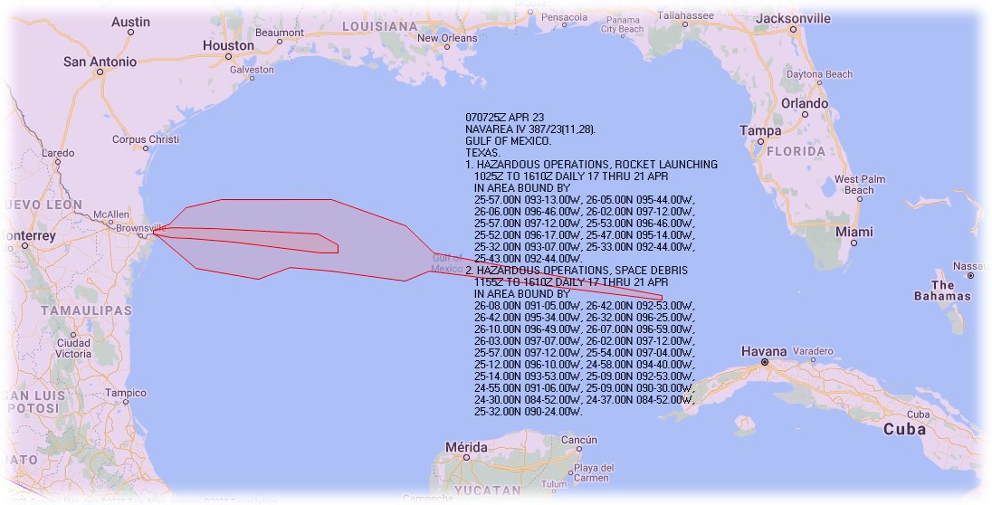 Starship launch track from satcom ops H via Seesat-l on 2023-04-17 ...