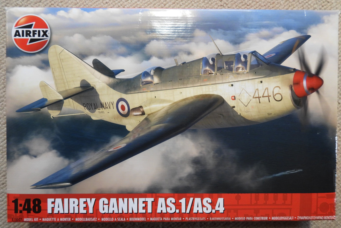 Airfix Fairey Gannet Mk4 Carrier Onboard Delivery COD... - Work in ...
