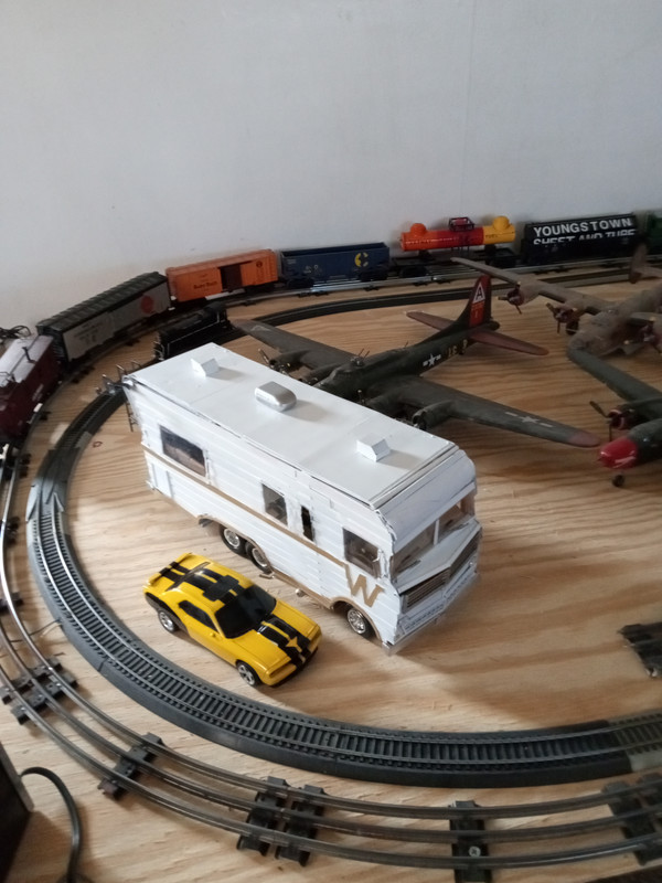 Scratch built Winnebago and Dodge Challenger - Ready For Inspection ...