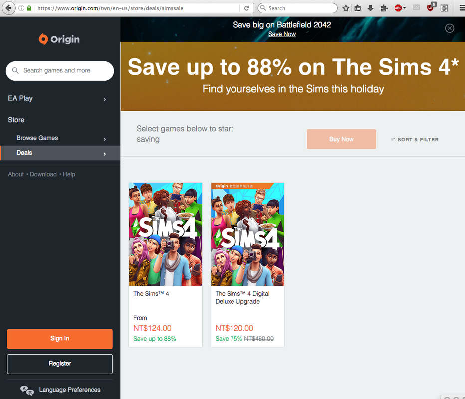 Just saw this sponsored ad when I scrolled through Instagram stories ...