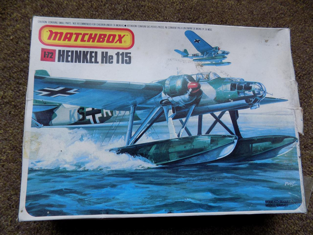 Matchbox 1/72 Heinkel He 115 - Work in Progress - Aircraft - Britmodeller.com