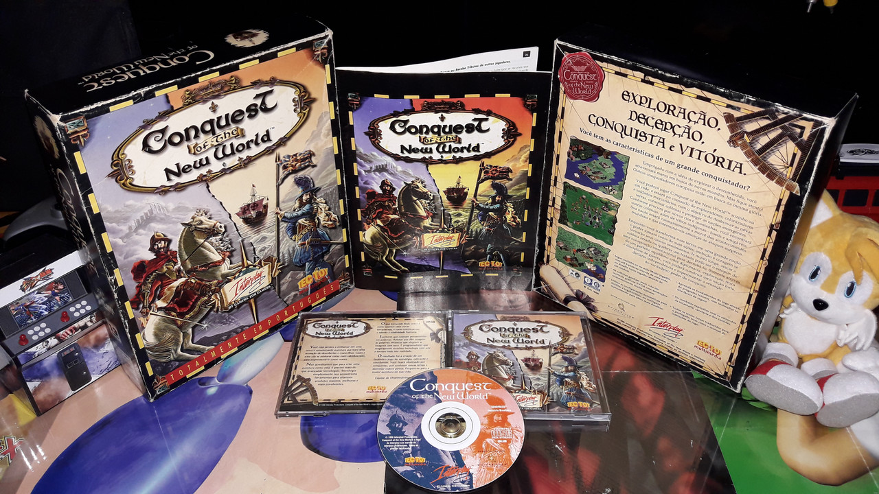 Conquest of the New World PC Tec Toy Multimedia Big Box — Postimages