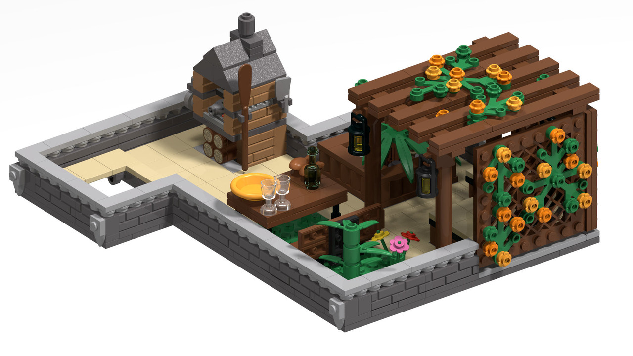 LEGO MOC-39789 Grocery Shop by M4rchino84 | Rebrickable - Build with LEGO