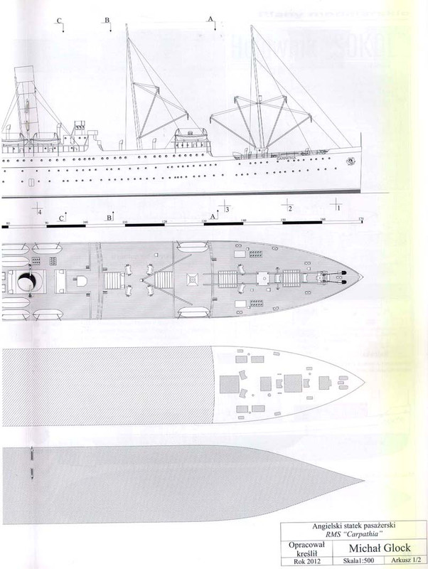 RMS Carpathia project - Historic Vessels to 1914 - Britmodeller.com
