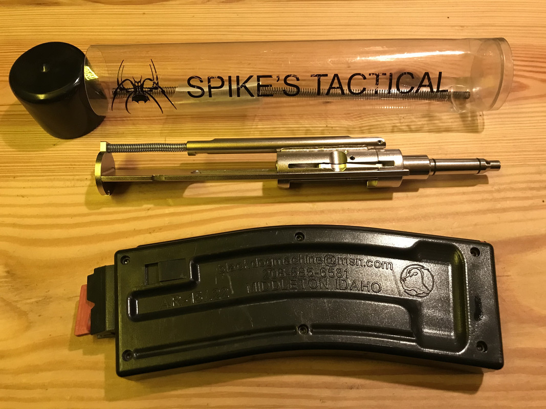 Spikes Tactical .22 Conversion Kit Questions > Rimfire and Pistol ...