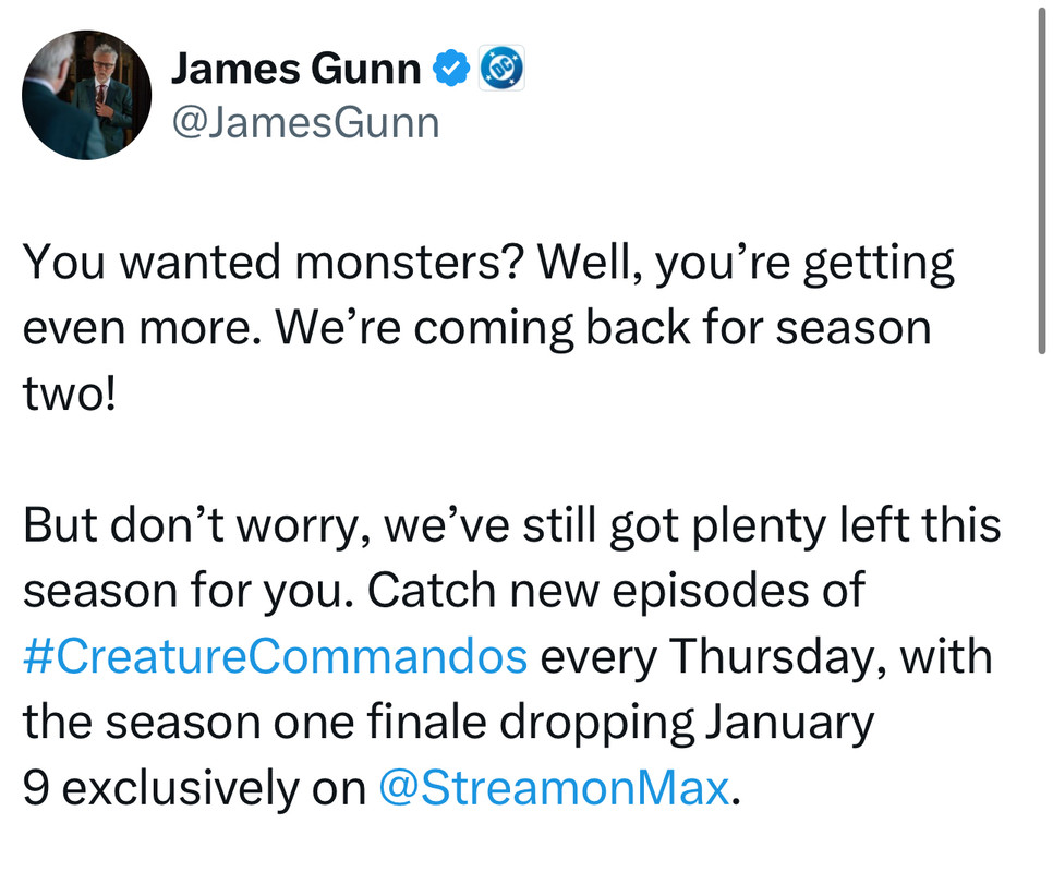 Creature Commandos Hbo-Max - Page 3 - Blu-ray Forum