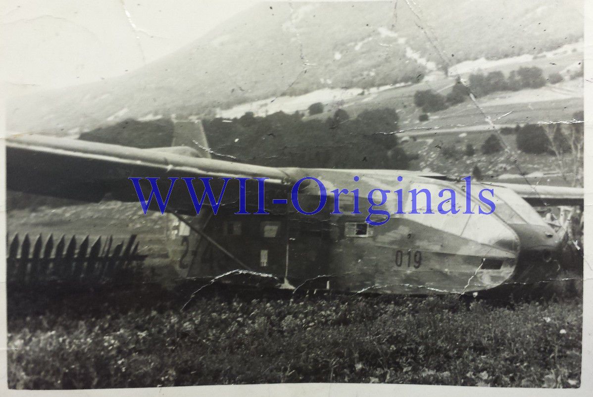 Gotha 242 Lastensegler Alpen Mai 1945 — Postimages