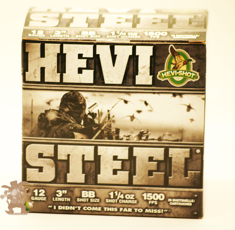 HEVI STEEL 12 GA 3" BB SHOT 1¼oz HEVI SHOT 12GA 1500FPS 25 - Shotgun ...