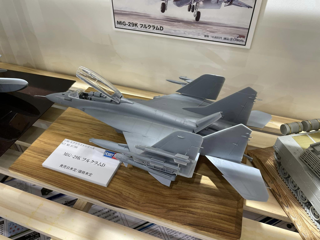 1/48 - Mikoyan-Gurevich MiG-29K " Fulcrum-D" by HobbyBoss - released ...