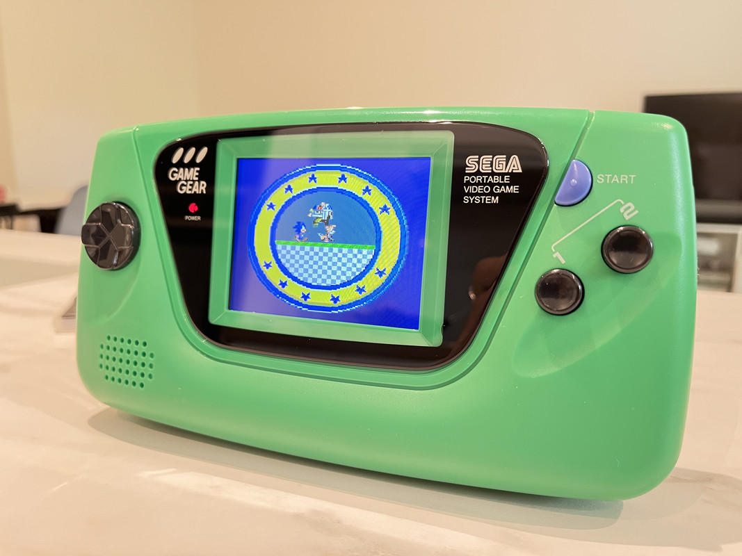 [VDS] Sega Game Gear LCD MOD (Retrokai) / Coque Verte RetroSix ...