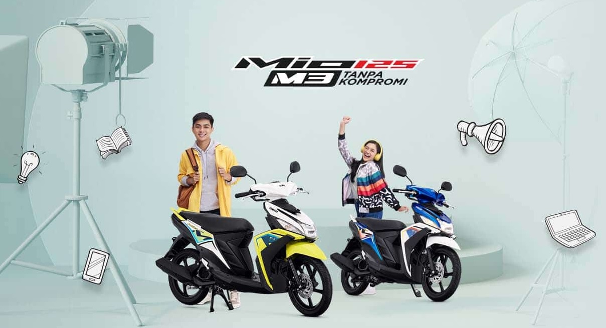 Jual Yamaha Mio M3 125 Sepeda Motor [VIN 2021- OTR Jabodetabekser ...