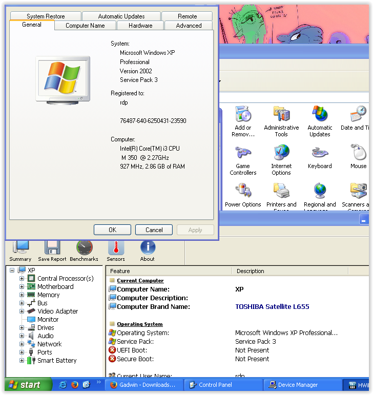 Help with Intel Core 1st gen/Arrandale XP graphic drivers : r/windowsxp
