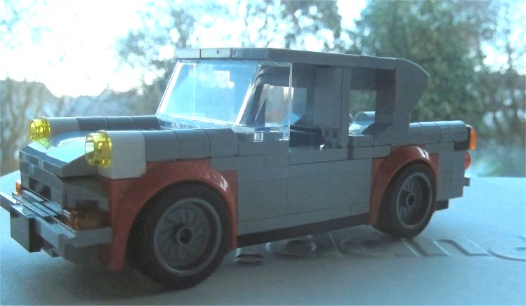 LEGO MOC-64570 1967 Ford Anglia Racecar by Mattsbrickmocs | Rebrickable ...