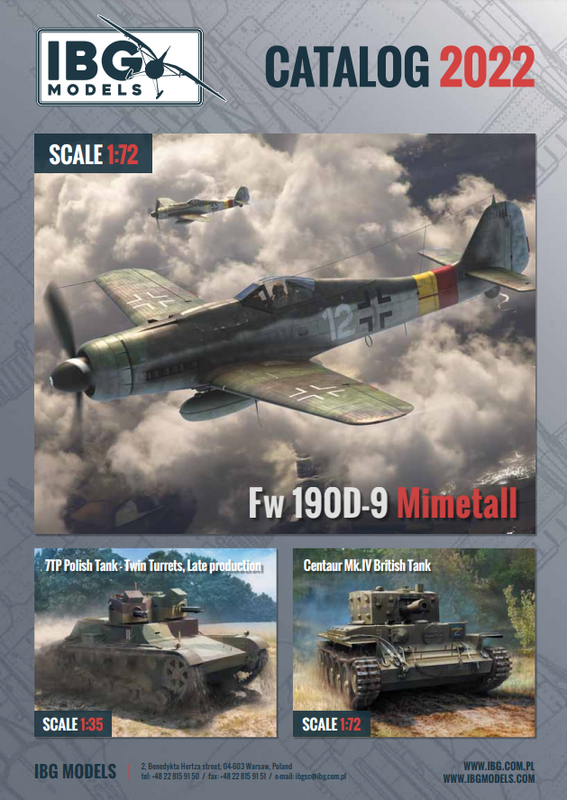 IBG Models catalogue 2022 - programme - The Rumourmonger - Britmodeller.com
