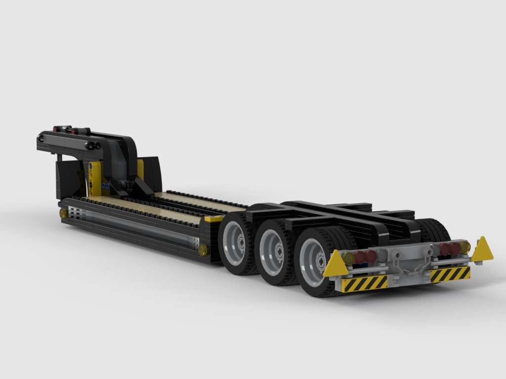 LEGO MOC Goosneck Trailer for Heavy Haul Truck by rayb | Rebrickable ...