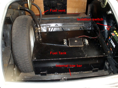 Stainless fuel tank, capacity. : MG Magnette Forum : The MG Experience