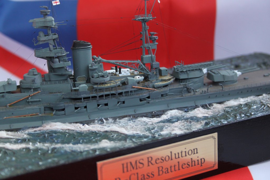 HMS Resolution 1/500 "R" Class Battleship - Ready for Inspection ...