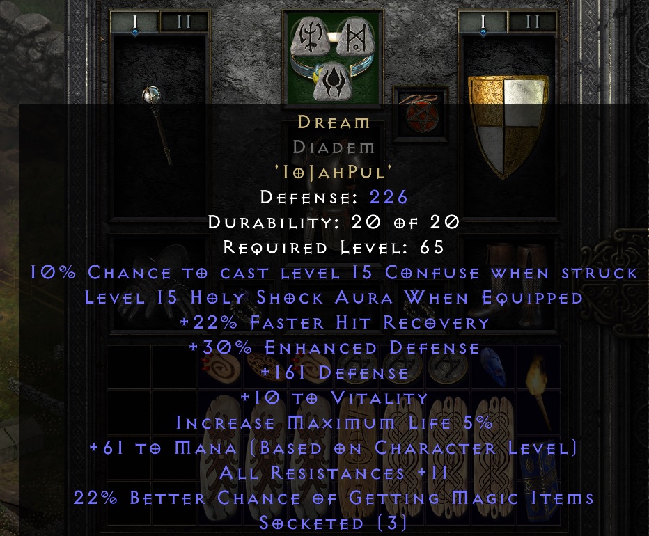 Iso Dream(s) Or Base - Topic - d2jsp