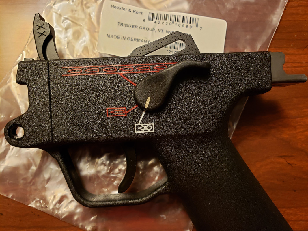 WTS: New MP5 Navy 3 position trigger group SOLD | HKPRO Forums