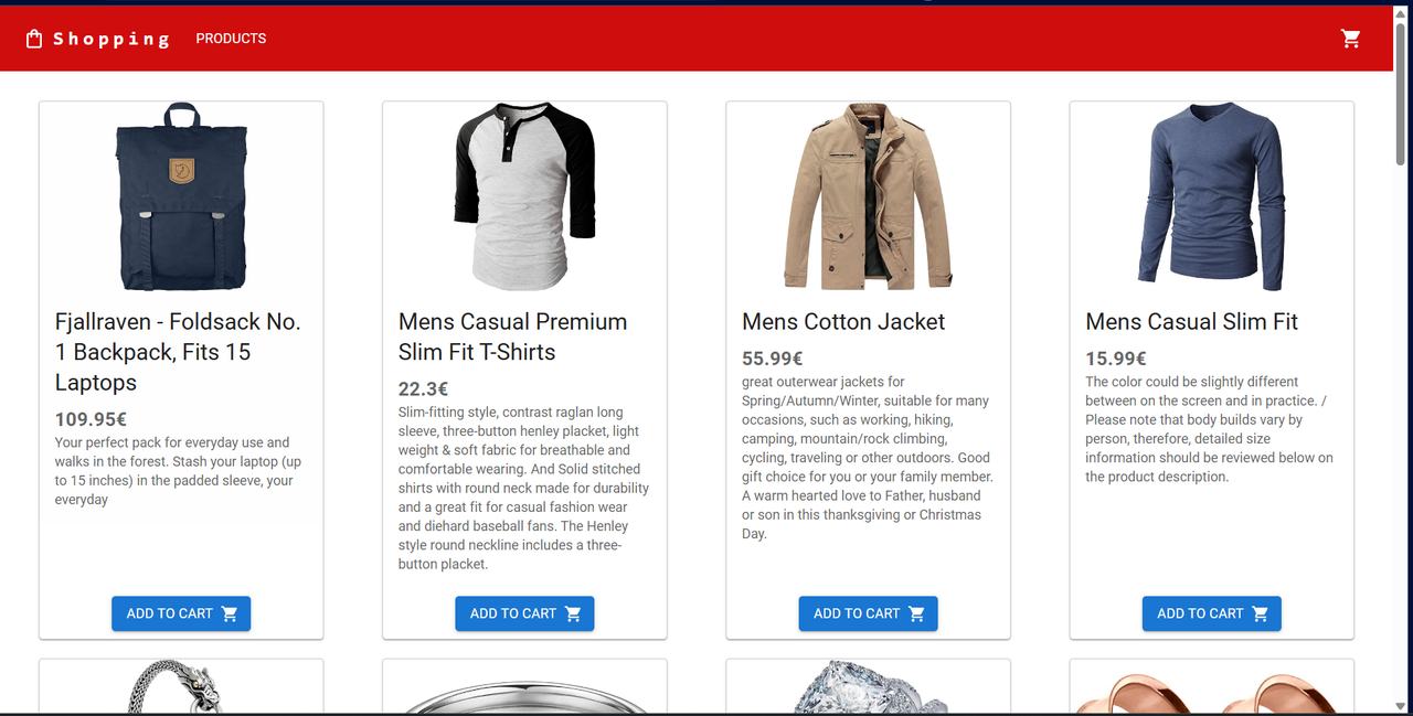 GitHub - ivancidev/shopping-cart-app