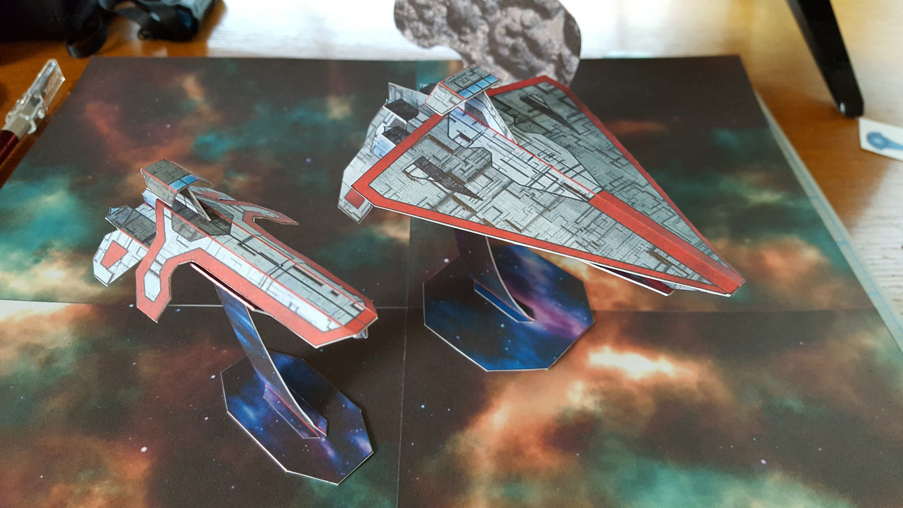 Dagger Class Cruiser & Solar Class Corvette — Postimages