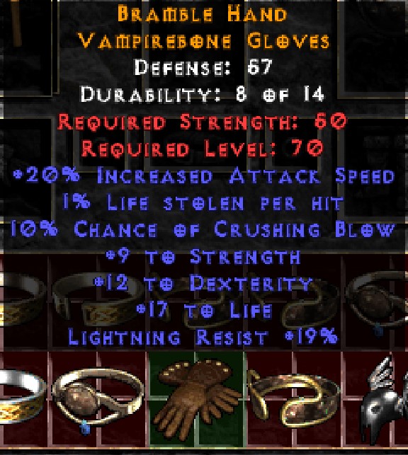 Decent Cb Gloves - Topic - d2jsp