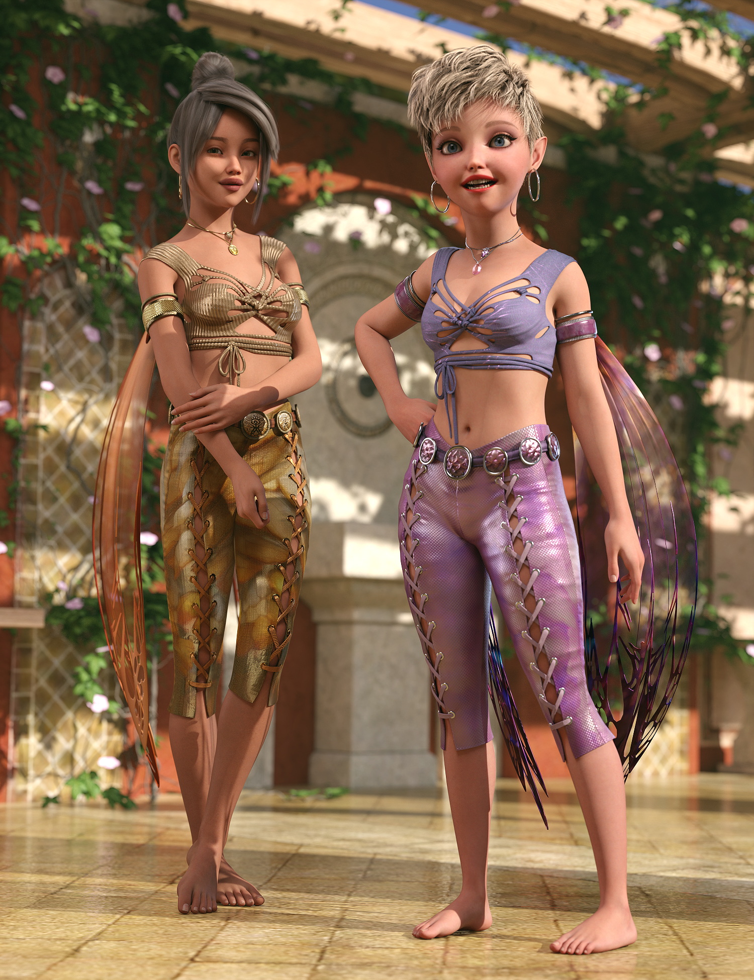 (Fulfilled 07/12/22) Pixie 9 Fairy Bundle + Addons - Free Daz 3D Models