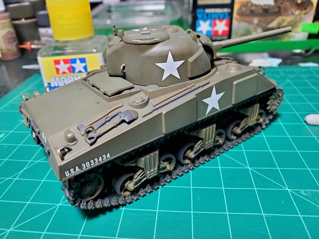 Tamiya 1/48 M4 Sherman Early Production -- Finished - M3/M4 Medium Tank ...
