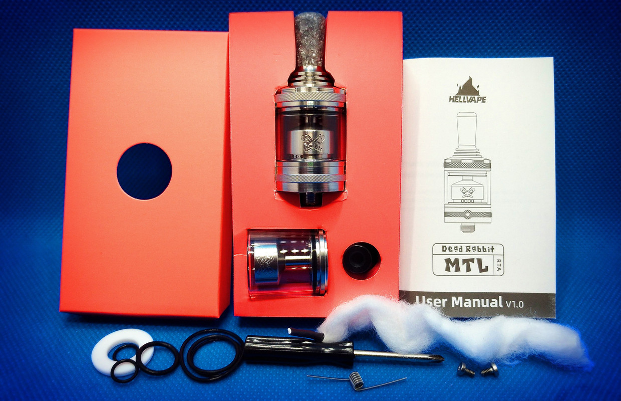 Hellvape Dead Rabbit MTL RTA Review By Frenkyou | E-Cigarette Forum