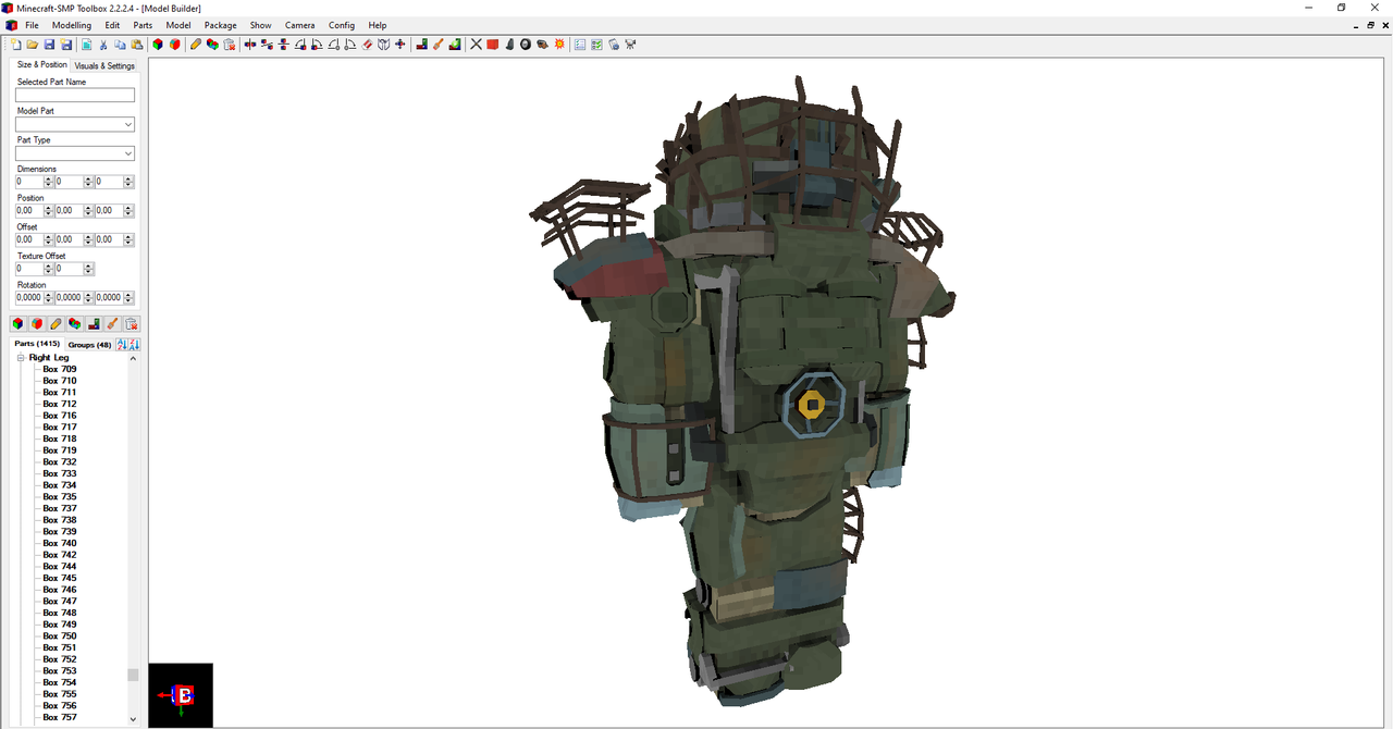 MINECRAFT: FALLOUT MODELLING